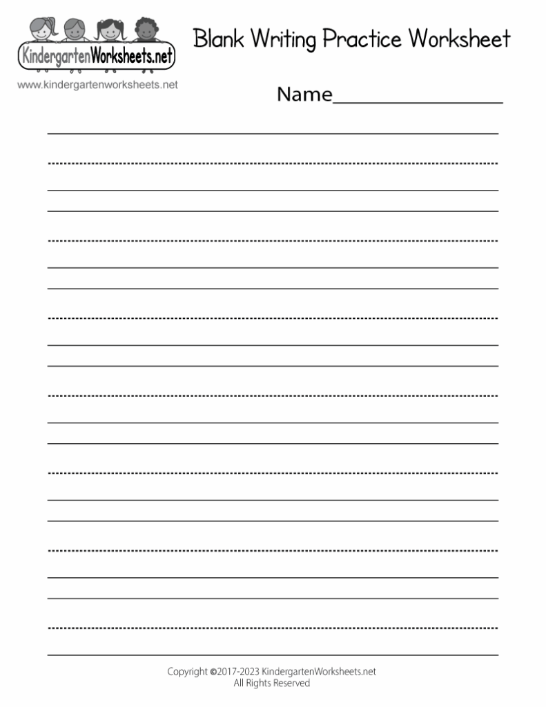 free printable writing sheets - MIT Printable